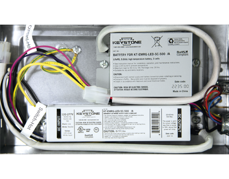 Recessed Emergency Lighting | AdvantaEMRG | Keystone Tech