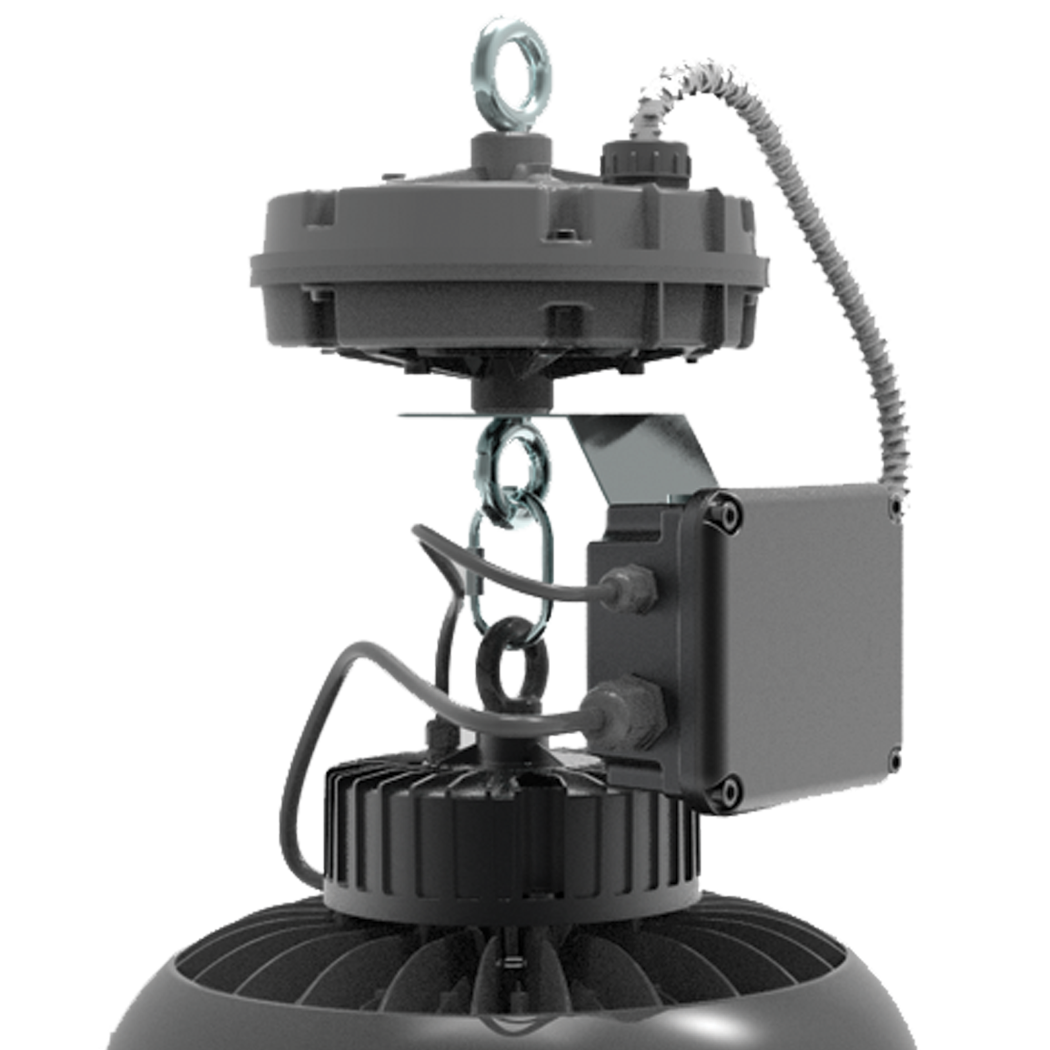 UFO LED High Bay Fixtures | Round High Bay LED | Keystone