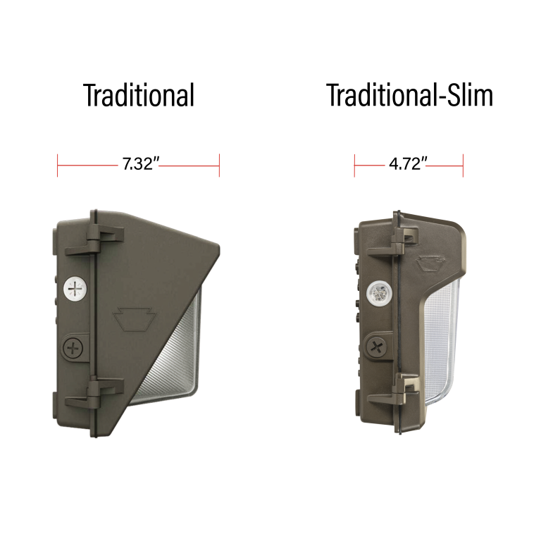 LED Traditional–Slim Wall Pack | XFit | Keystone Tech