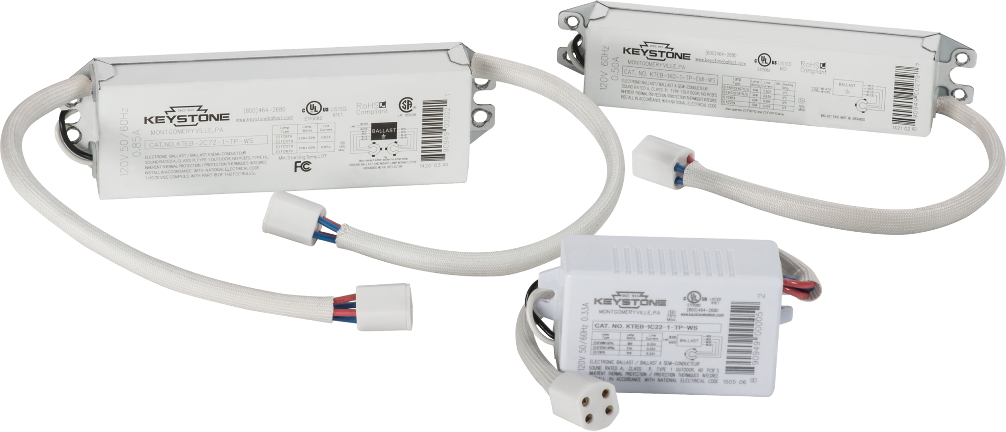 Fluorescent Ballasts | Keystone Technologies
