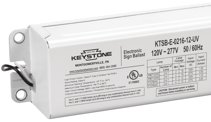 Sign Ballasts | SmartWire | ParallelWire | Keystone Tech