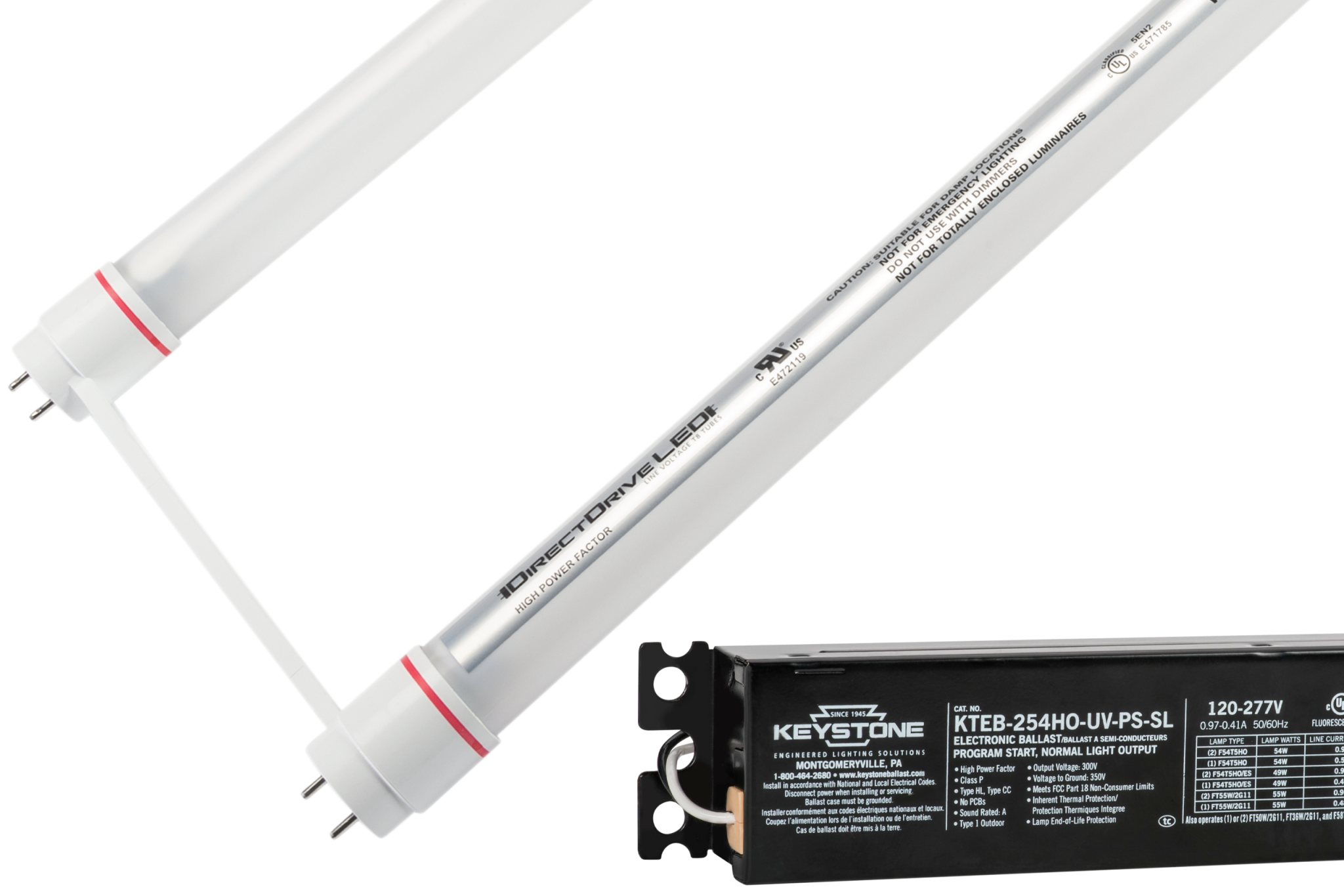 SmartDrive Plug and Play LED Tubes | T5 & T8 | Keystone Tech