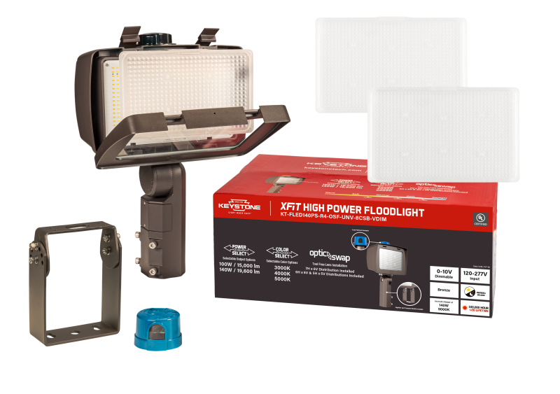 High Power LED Floodlights | OpticSwap | Keystone Technologies
