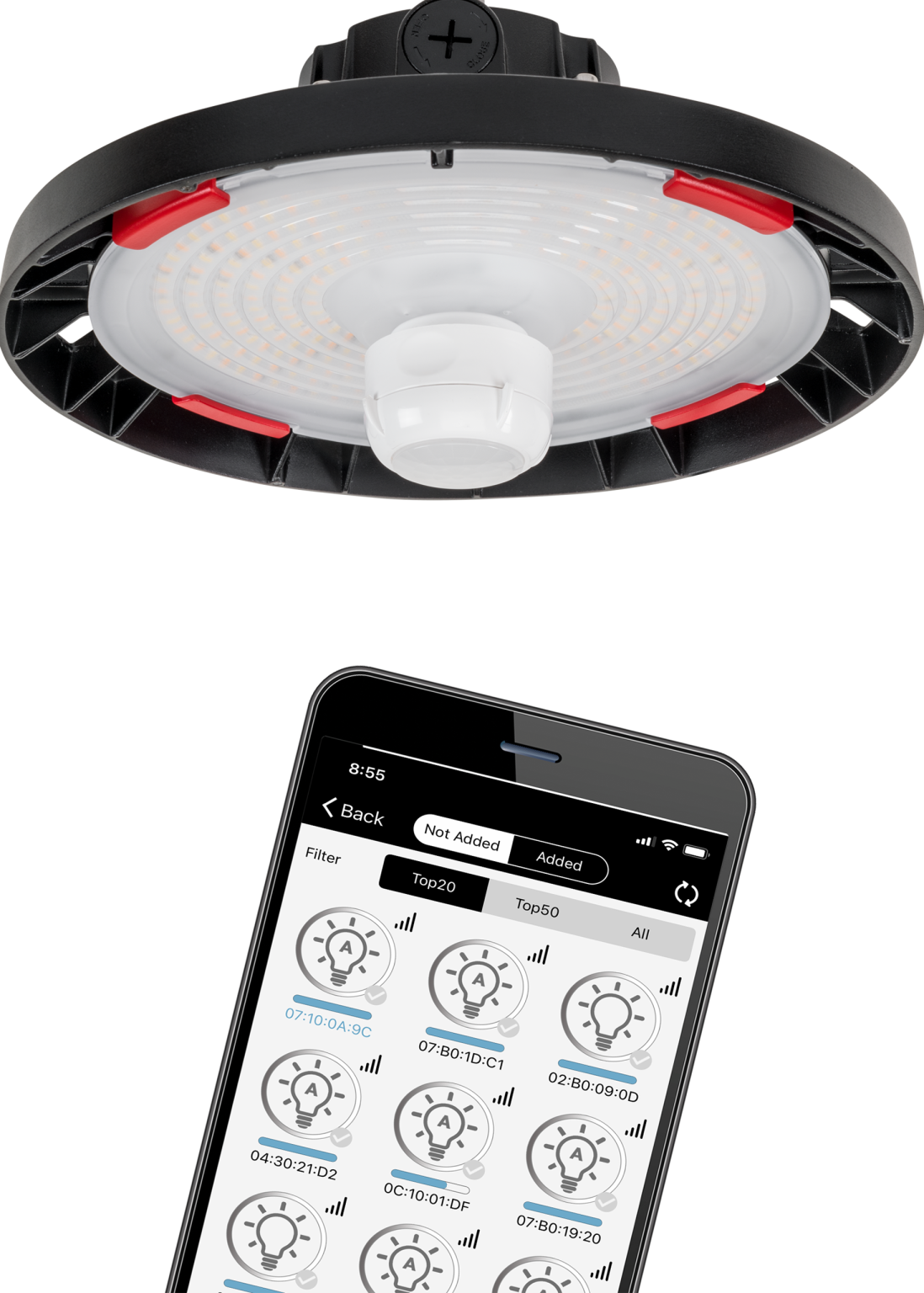 UFO LED High Bay Fixtures | Round High Bay LED | Keystone