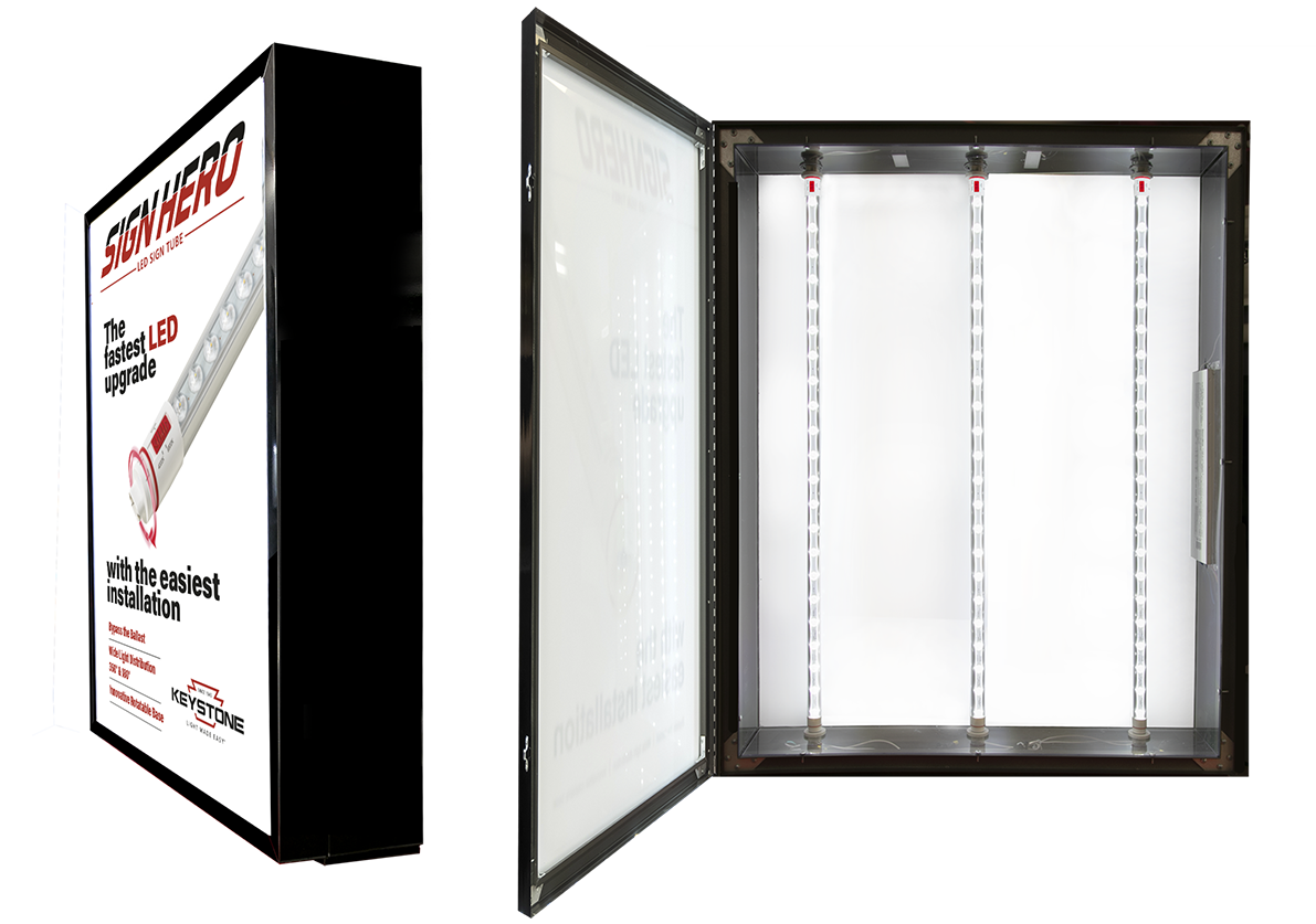 Keystone Sign Hero 360° LED Sign Tubes | Ballast Bypass