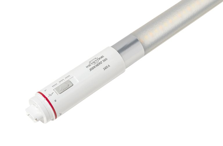 Keystone Sign Hero 360° LED Sign Tubes | Ballast Bypass