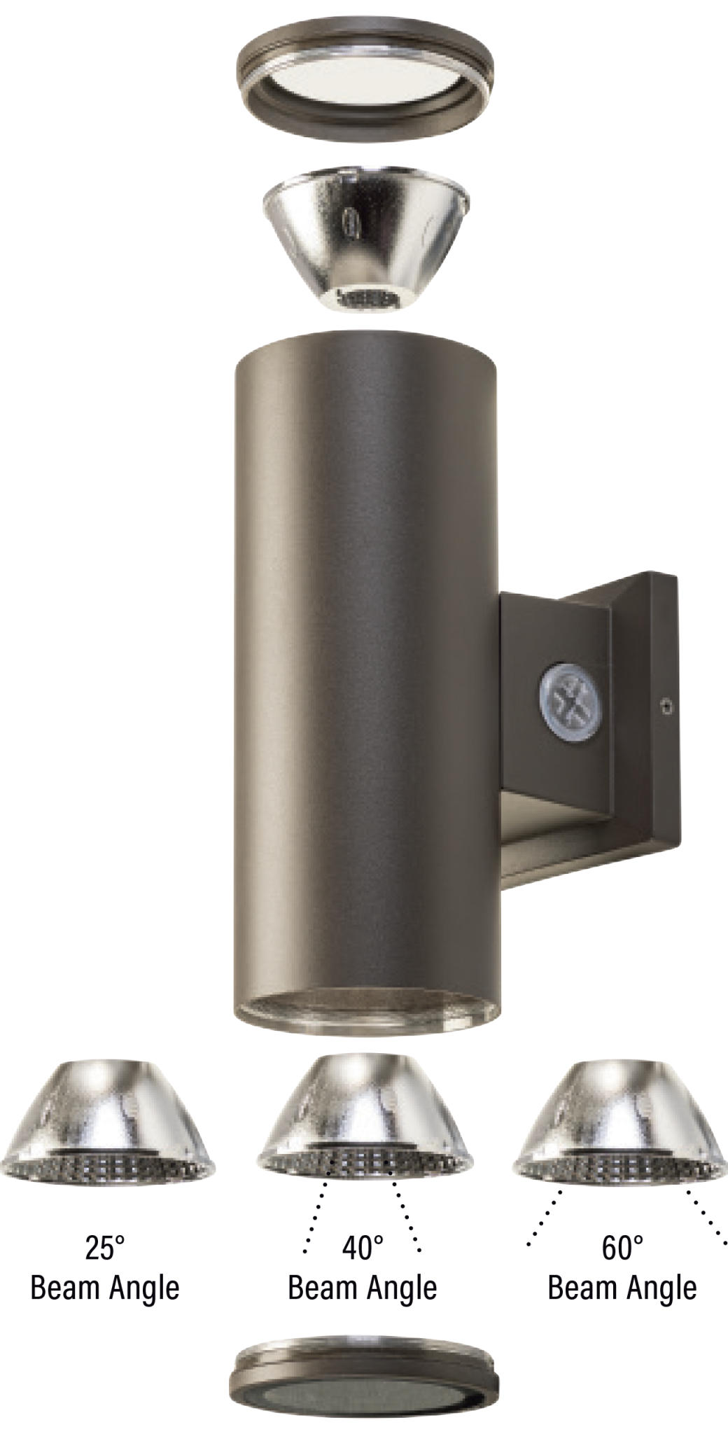 LED Cylinder Light Fixture | Sentinel | Keystone Technologies