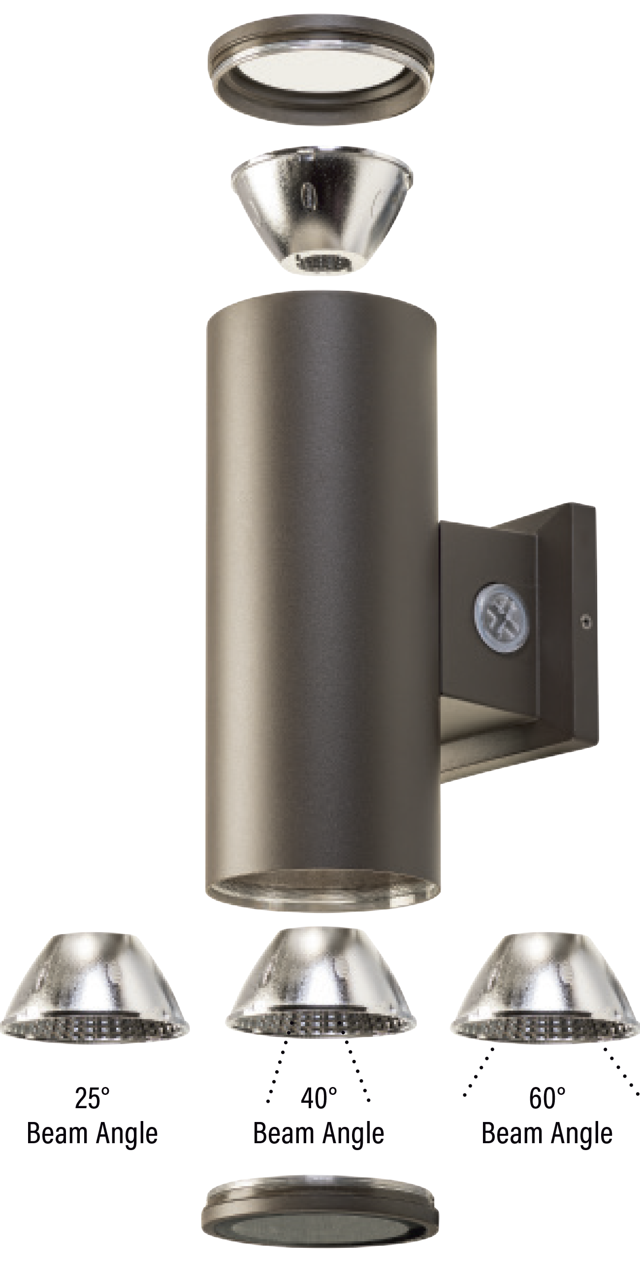 LED Cylinder Light Fixture | Sentinel | Keystone Technologies