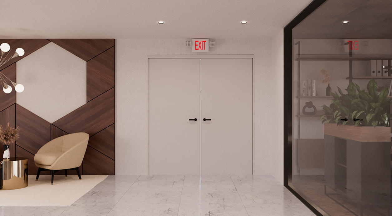 Exit Signs with Emergency Combo Lighting | Keystone Tech