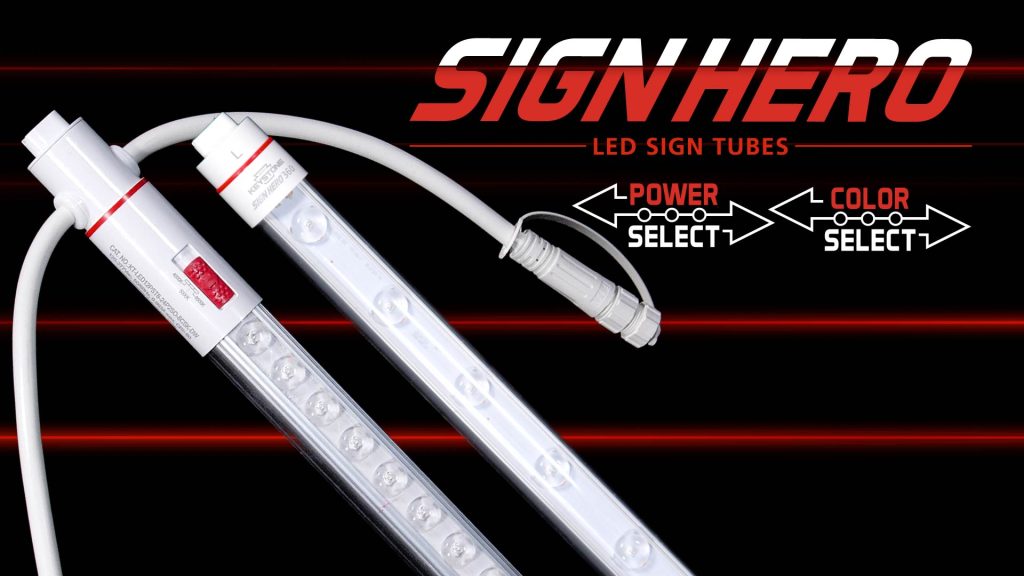 Keystone Sign Hero 360° LED Sign Tubes | Ballast Bypass